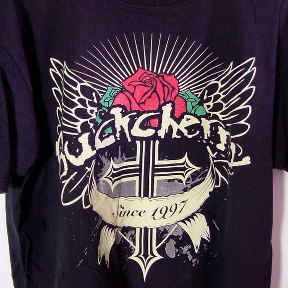 Anvil | Shirts | Vtg Buckcherry Concert Tour Black T Sz Xl | Poshmark